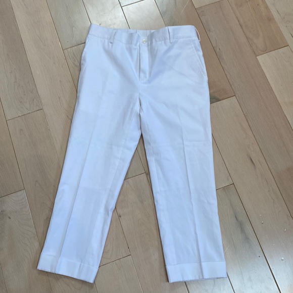 zingone | Bottoms | Zingone Italy Soft Cotton Stretch Boys White Dress ...